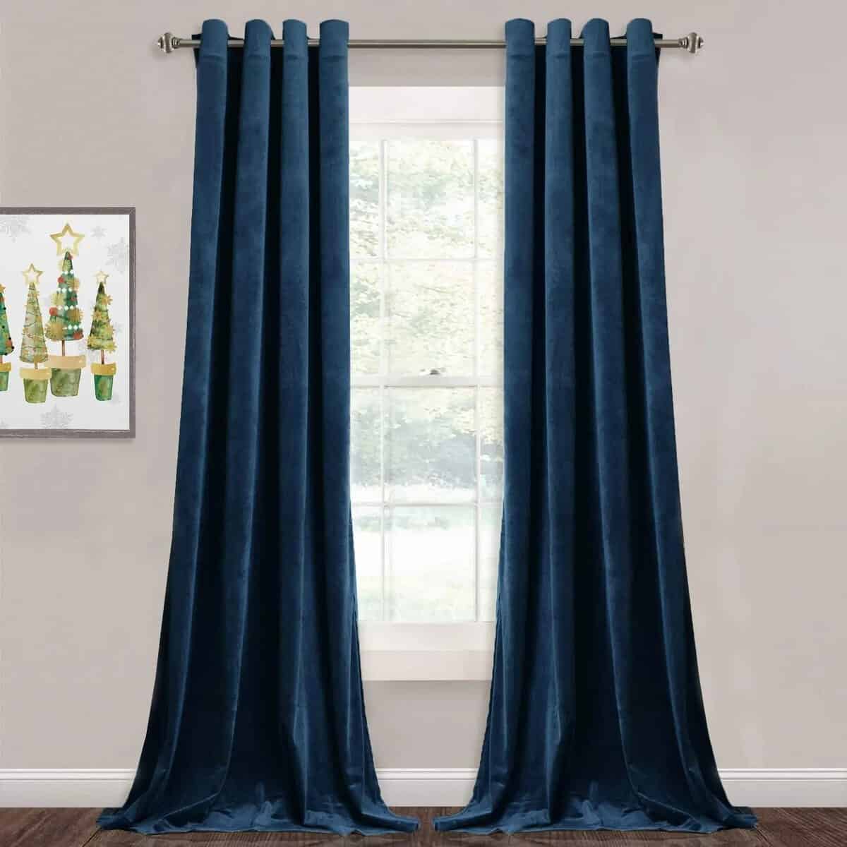 Rideau Thermique Velours